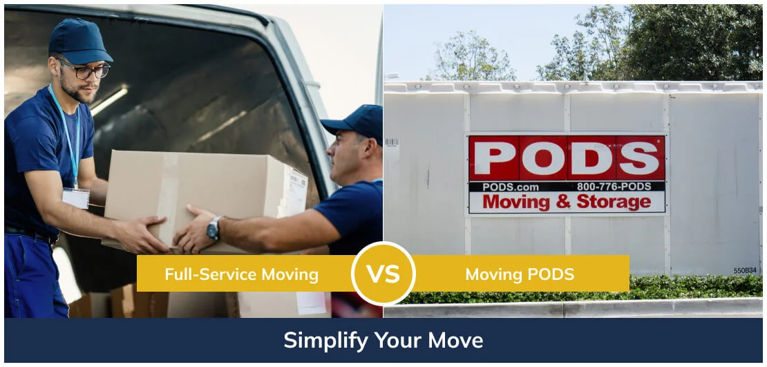 Full-Service Moving V/s Moving PODS- Simplify Your Move | Van Lines ...